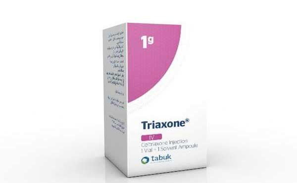 ترياكسون 1 جم فيال وريد | مضاد حيوي للحقن الوريدي